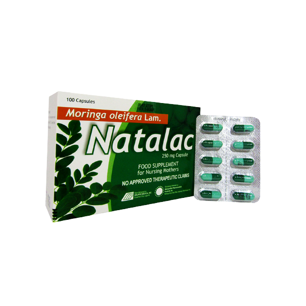 NATALAC Moringa Oleifera Lam. 250mg Capsule 1's price in the ...