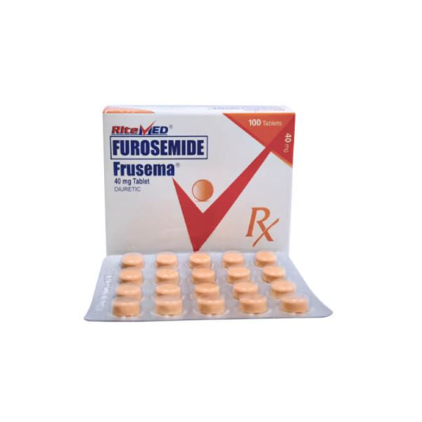 FRUSEMA Furosemide 40mg Tablet 100's price in the Philippines | MedsGo ...