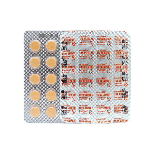 FRUSEMA Furosemide 40mg Tablet 100's price in the Philippines | MedsGo ...