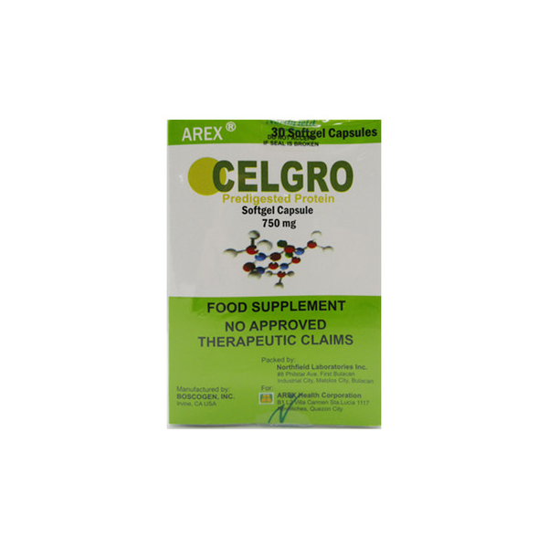 CELGRO Predigested Protein SoftGel Capsule 1's price in the Philippines ...