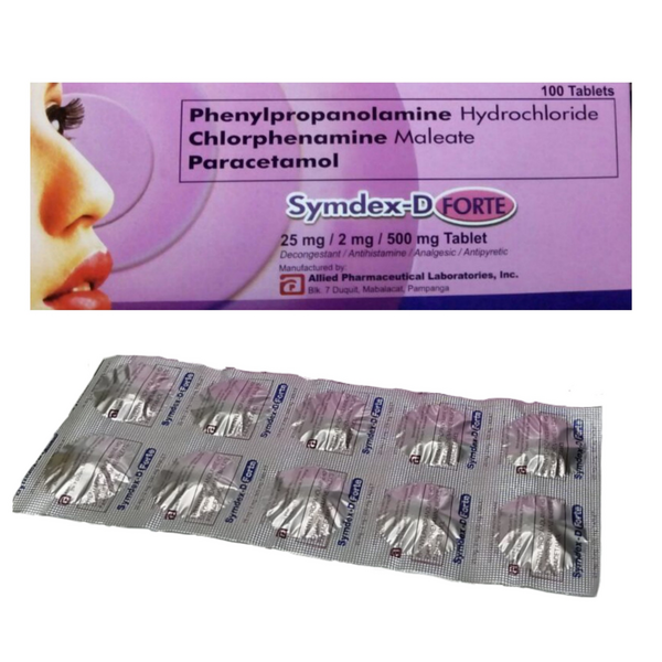 Buy Symdex-d forte paracetamol / phenylpropanolamine hydrochloride ...
