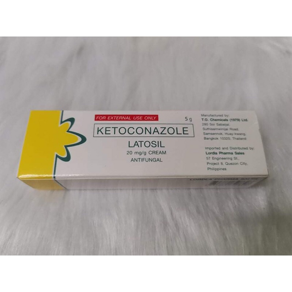 LATOSIL Ketoconazole 2% Cream 5g price in the Philippines | MedsGo Pharmacy