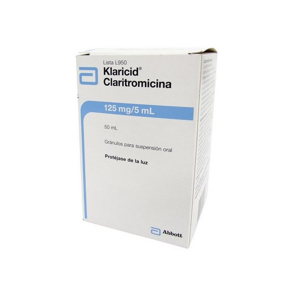 KLARICID Clarithromycin 125mg / 5mL Granule for Suspension 50mL price ...