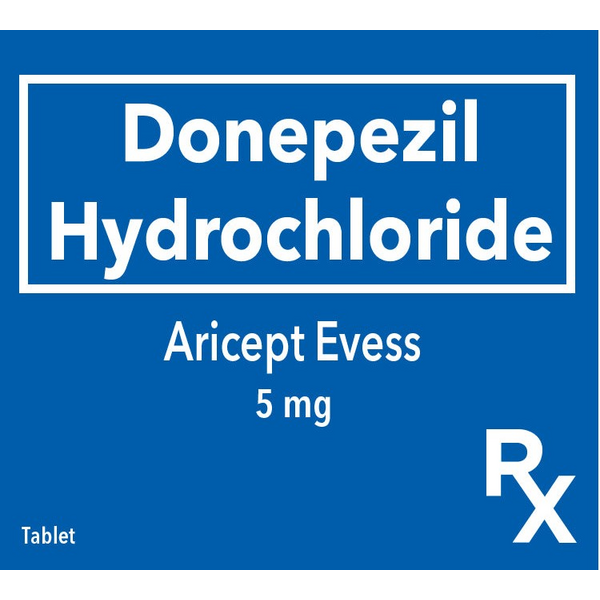 ARICEPT EVESS Donepezil Hydrochloride 5mg Orodispersible Tablet 28's ...