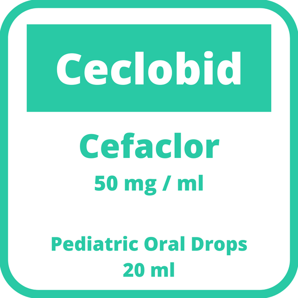 CECLOBID Cefaclor 50mg / mL Powder for Suspension (Pediatric Oral Drops ...