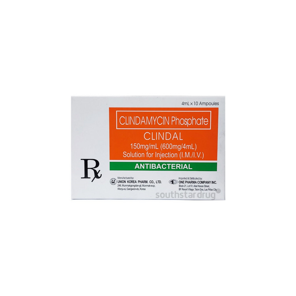 CLINDAL Clindamycin Phosphate 150mg / mL Solution for IM/IV Injection ...
