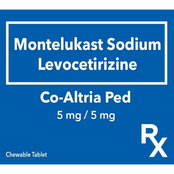 CO-ALTRIA PED Montelukast Sodium / Levocetirizine Hydrochloride 5mg ...