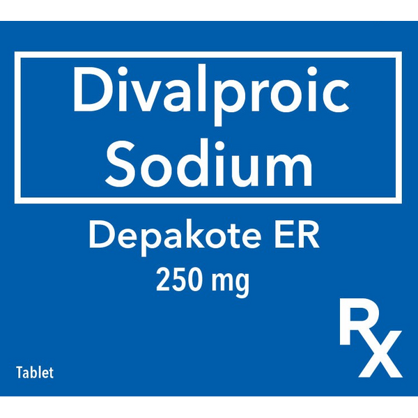 DEPAKOTE ER Divalproex Sodium 250mg Extended-Release Tablet 100's price ...