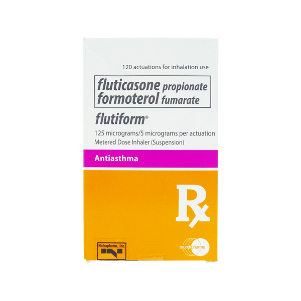 FLUTIFORM Fluticasone Propionate / Formoterol Fumarate Dihydrate 125mcg ...