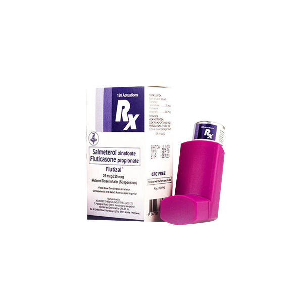 FLUTIZAL Salmeterol Xinafoate / Fluticasone Propionate 25mcg / 125 mcg ...