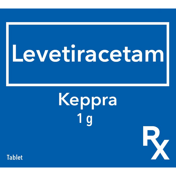 KEPPRA Levetiracetam 1g Film-Coated Tablet 60's price in the ...