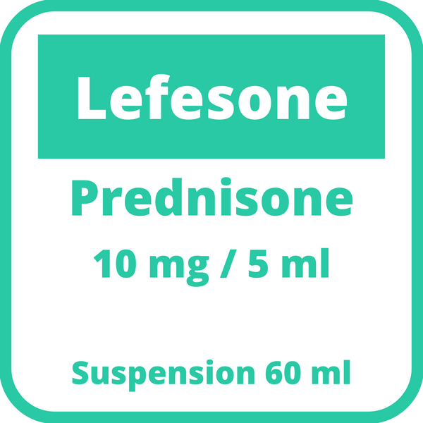 LEFESONE Prednisone 10mg / 5mL Suspension 60mL price in the Philippines ...