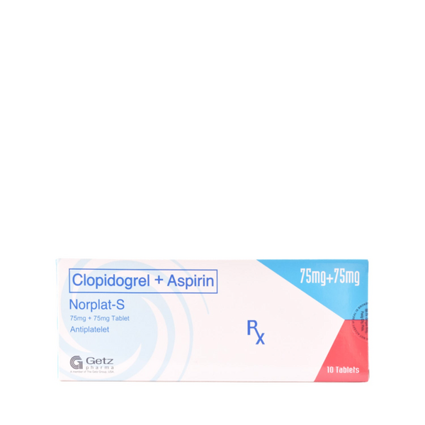 NORPLAT-S Clopidogrel / Aspirin 75mg / 75mg Tablet 10's price in the ...