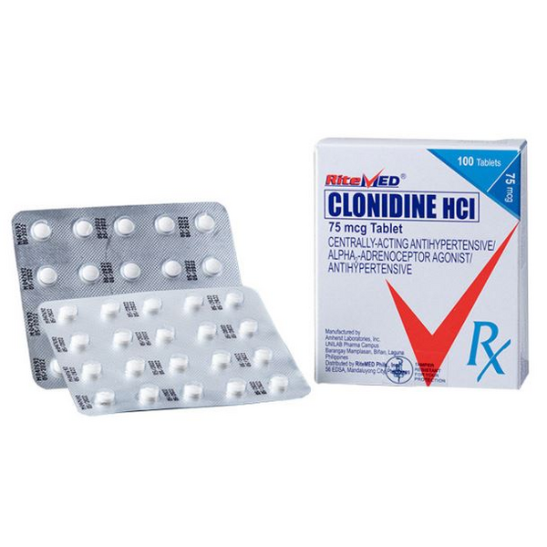 RITEMED Clonidine Hydrochloride 75mcg Tablet 100's price in the ...