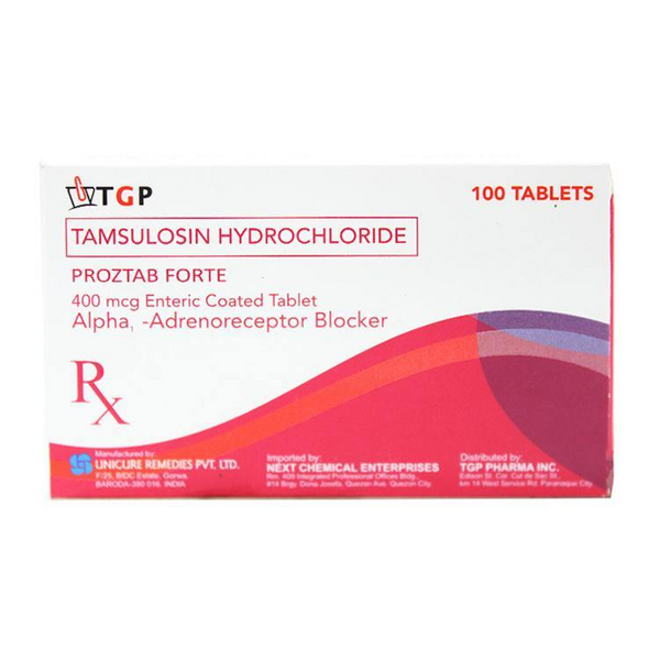 PROZTAB FORTE Tamsulosin Hydrochloride 400mcg Enteric-Coated Tablet 100 ...