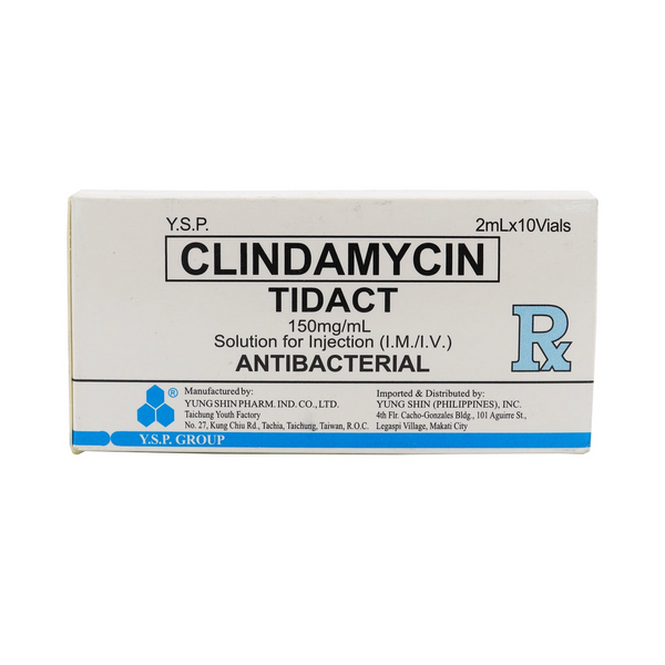 TIDACT Clindamycin 150mg / mL Solution for Injection 2mL 1's price in ...