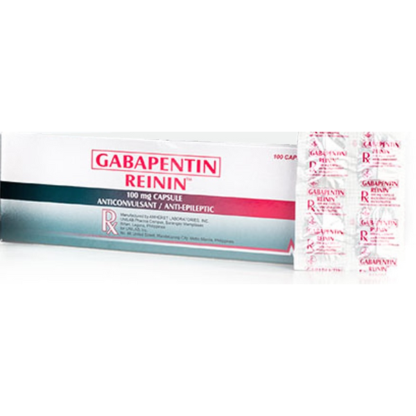 REININ Gabapentin 100mg Capsule 100's price in the Philippines | MedsGo ...
