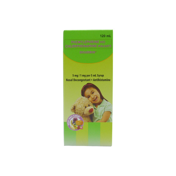 DISUDRIN Phenylephrine Hydrochloride / Chlorphenamine Maleate 5mg / 1mg ...
