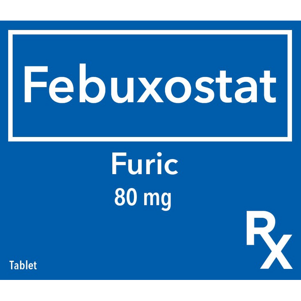 FURIC Febuxostat 80mg Film-Coated Tablet 100's price in the Philippines ...