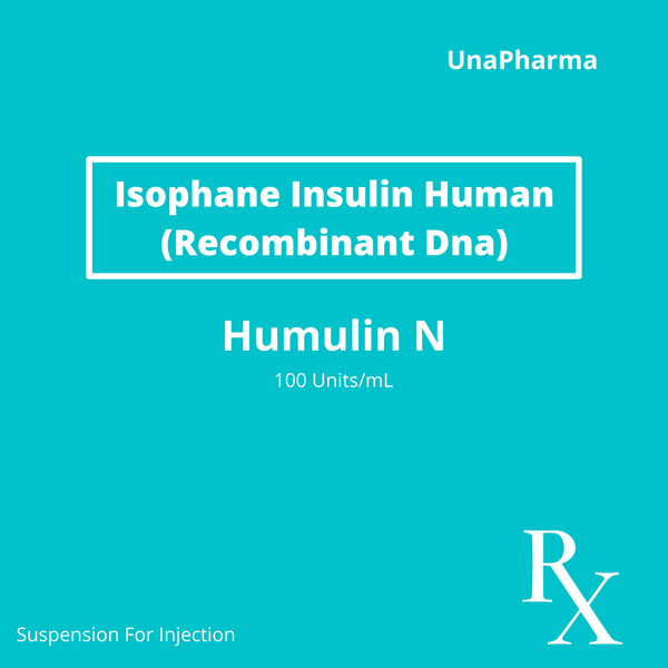 HUMULIN N Isophane Insulin Human (rDNA) 100Units / mL Suspension for SC ...