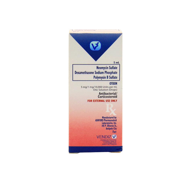 OTIXIN Neomycin Sulfate / Dexamethasone Sodium Phosphate / Polymyxin B ...