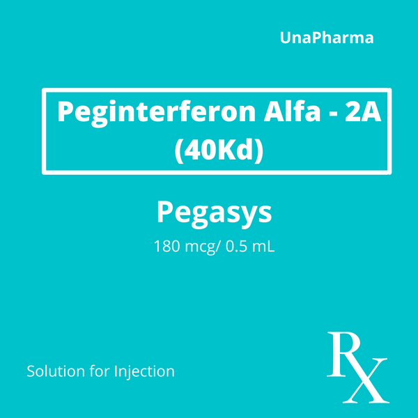 PEGASYS Peginterferon Alfa-2a (40Kd) 180mcg / 0.5mL Solution for SC ...