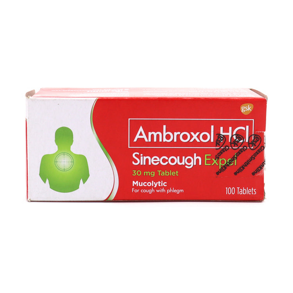 SINECOUGH Expel Ambroxol Hydrochloride 30mg Tablet 100's price in the ...