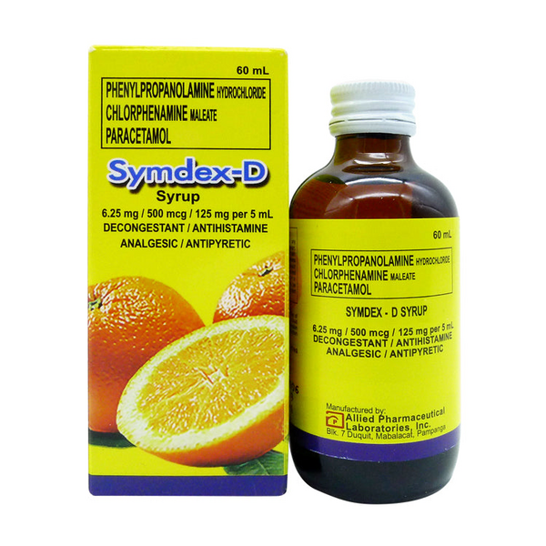 SYMDEX-D Paracetamol / Phenylpropanolamine Hydrochloride ...
