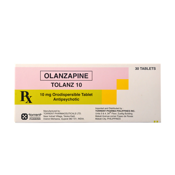 TOLANZ 10 Olanzapine 10mg Orodispersible Tablet 30's price in the ...