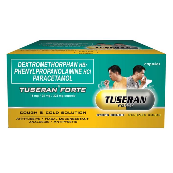 TUSERAN FORTE Dextromethorphan Hydrobromide / Phenylephrine ...
