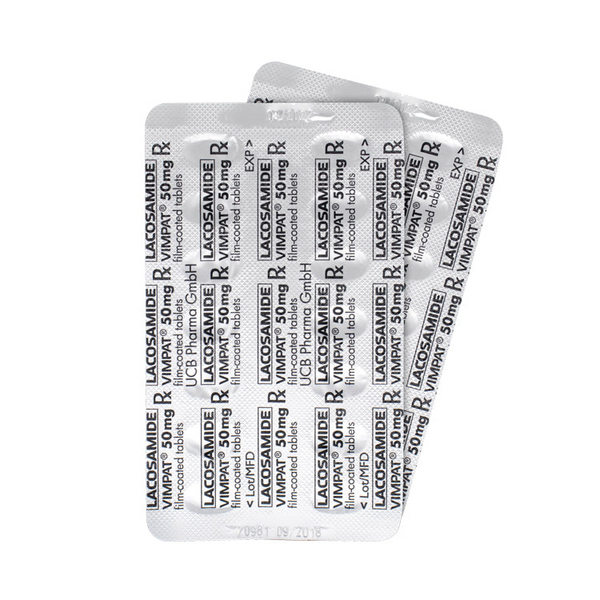 VIMPAT Lacosamide 50mg Film-Coated Tablet 56's price in the Philippines ...