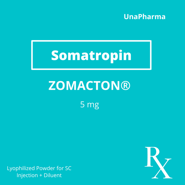 ZOMACTON Somatropin 4mg Lyophilized Powder for SC Injection 1's price ...