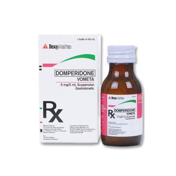 VOMETA Domperidone 5mg / 5mL Suspension 60mL price in the Philippines ...