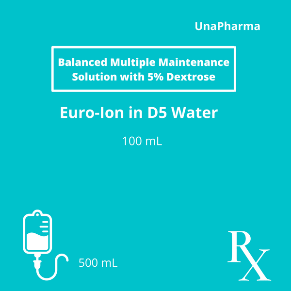 EURO-ION IN D5 WATER Balanced Multiple Maintenance Solution with 5% ...