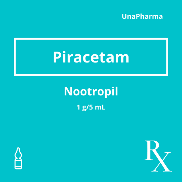 NOOTROPIL Piracetam 1g / 5mL Solution for IV Injection 12's price in ...