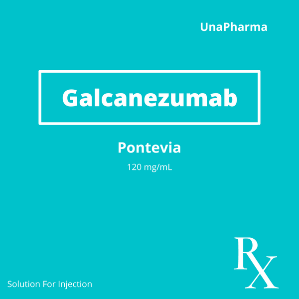 PONTEVIA Galcanezumab 120mg / mL Solution for SC Injection 1mL 1's ...