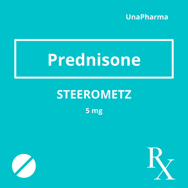 STEEROMETZ Prednisone 5mg Tablet 100's price in the Philippines ...