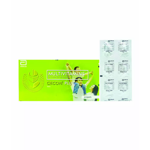 CECON PLUS Multivitamins / Vit. B Complex / Ascorbic Acid / Zinc Tablet ...