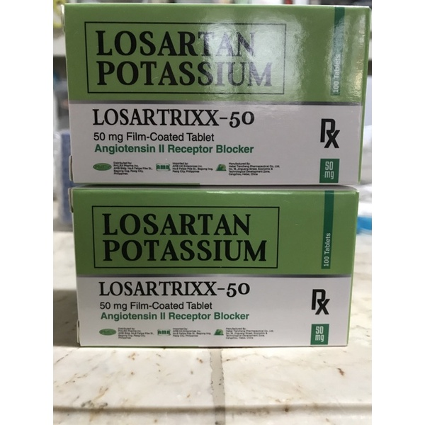 LOSARTRIXX 50 Losartan Potassium 50mg Film-Coated Tablet 30's price in ...