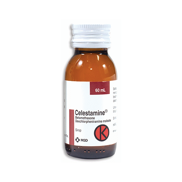CELESTAMINE Betamethasone / Dexchlorpheniramine Maleate 250mcg / 2mg ...