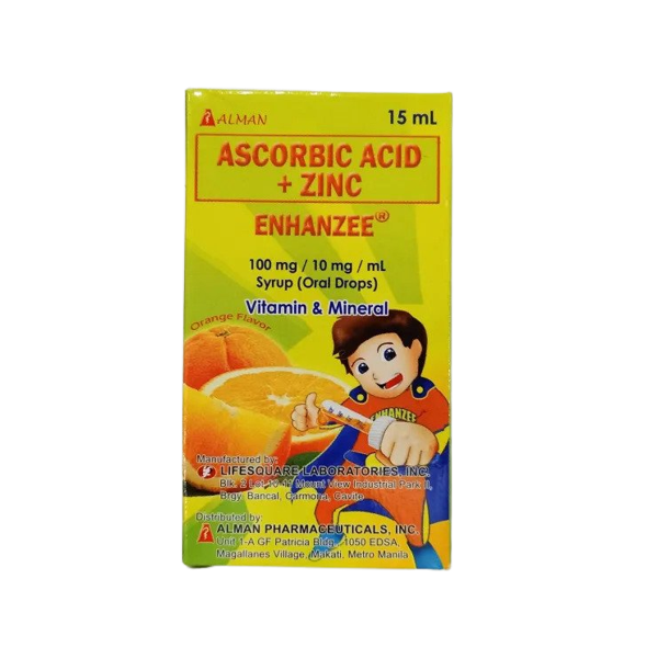 ENHANZEE Ascorbic Acid / Zinc Sulfate Monohydrate 100mg / 10mg per mL ...