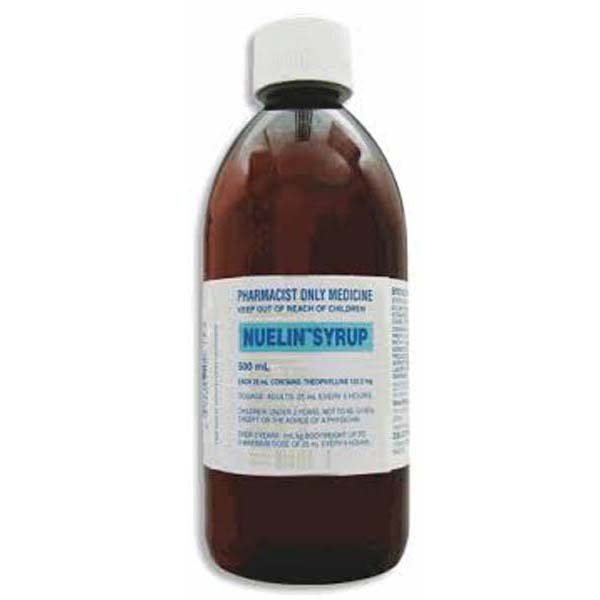 NUELIN Theophylline 26.7mg / 5mL Syrup 60mL price in the Philippines ...