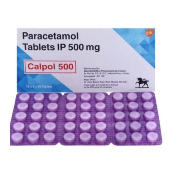 CALPOL Paracetamol 500mg Tablet 15's price in the Philippines | MedsGo ...