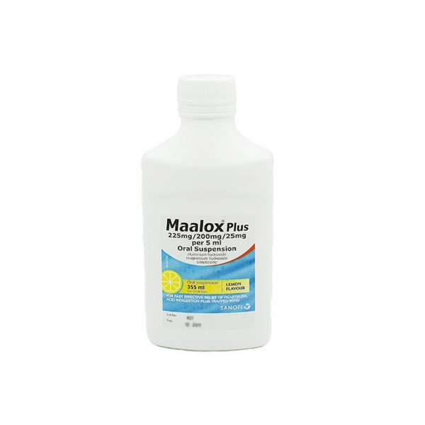 MAALOX PLUS Aluminum Hydroxide / Magnesium Hydroxide / Simethicone ...