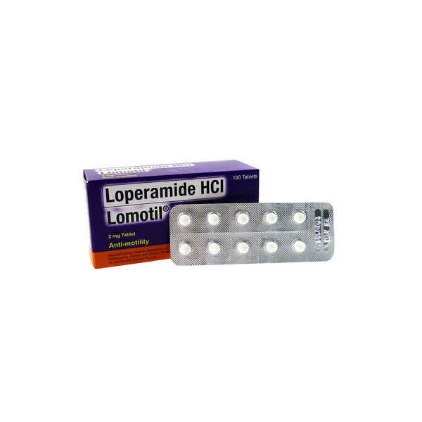 LOMOTIL Loperamide Hydrochloride 2mg Tablet 1's price in the ...
