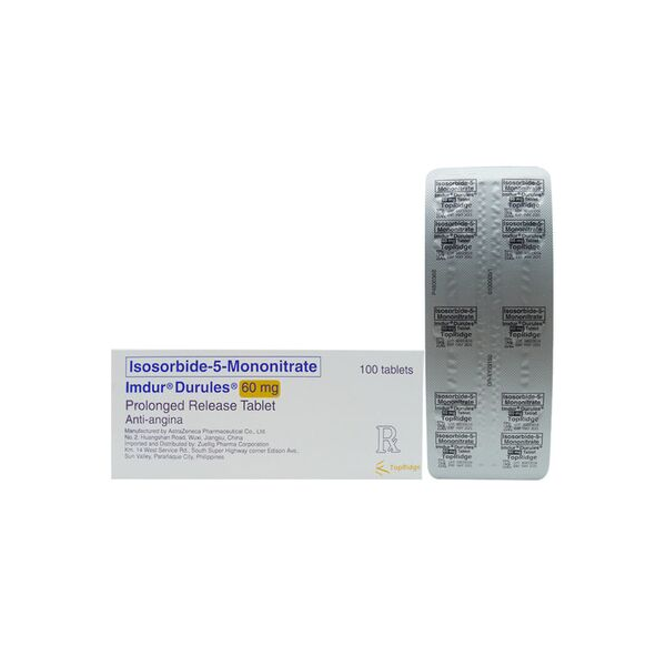 IMDUR DURULES Isosorbide Mononitrate 60mg ProlongedRelease Tablet 1's ...