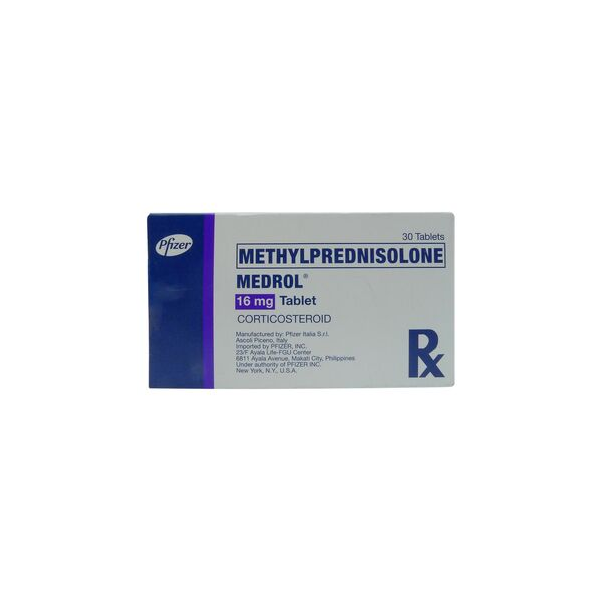 MEDROL Methylprednisolone 16mg Tablet 1's price in the Philippines ...