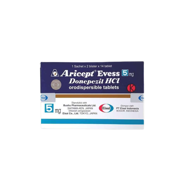 ARICEPT EVESS Donepezil Hydrochloride 5mg Orodispersible Tablet 1's ...