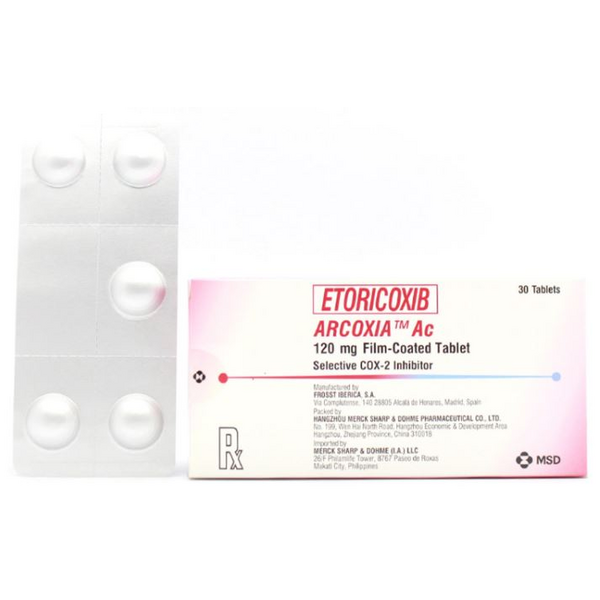 ARCOXIA AC Etoricoxib 120mg Film-Coated Tablet 1's price in the ...