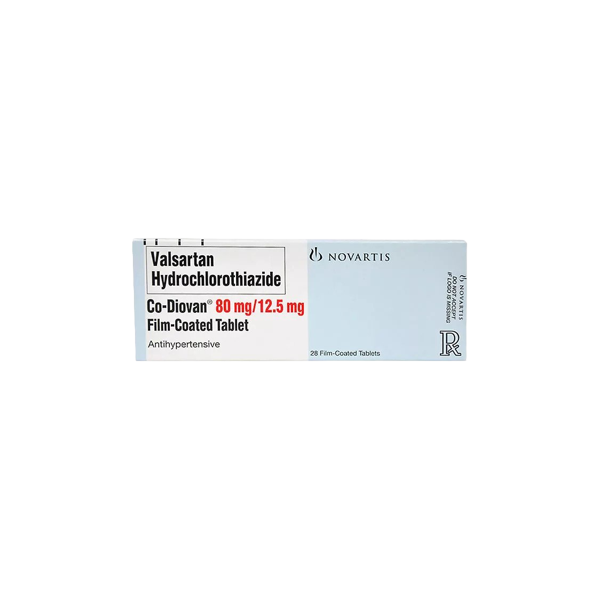 CO-DIOVAN Valsartan / Hydrochlorothiazide 80mg / 12.5mg Film-Coated ...